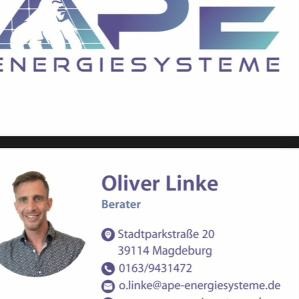 Oliver Linke - Baumaßnahmen Berater für Photovoltaik - APE ...