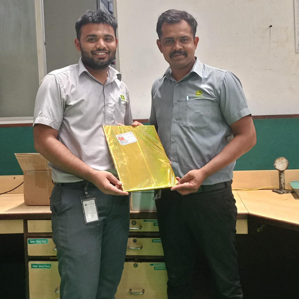 Utshai Vg - Mechanical maintenance engineer - John Deere India Pvt Ltd | XING