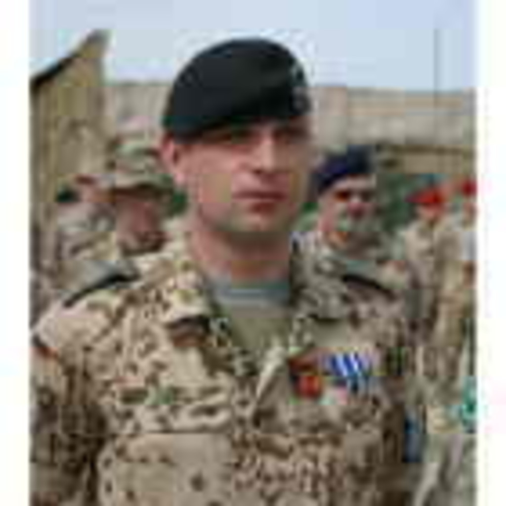 Christian Probst - Planungsoffizier für Ausbildung, Dienstgrad Major ...