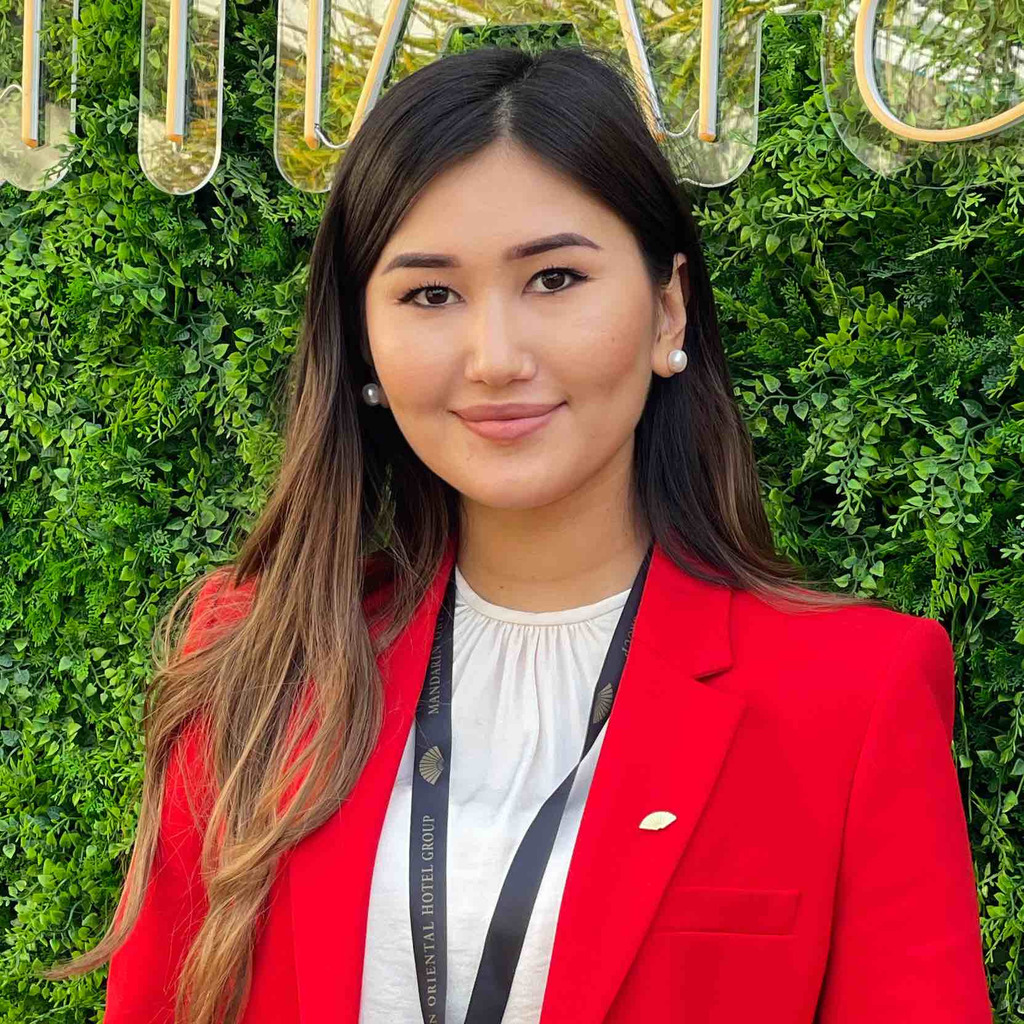 Alina Akylbekova - Business Development Coordinator - Mandarin Oriental Hotel Group | XING