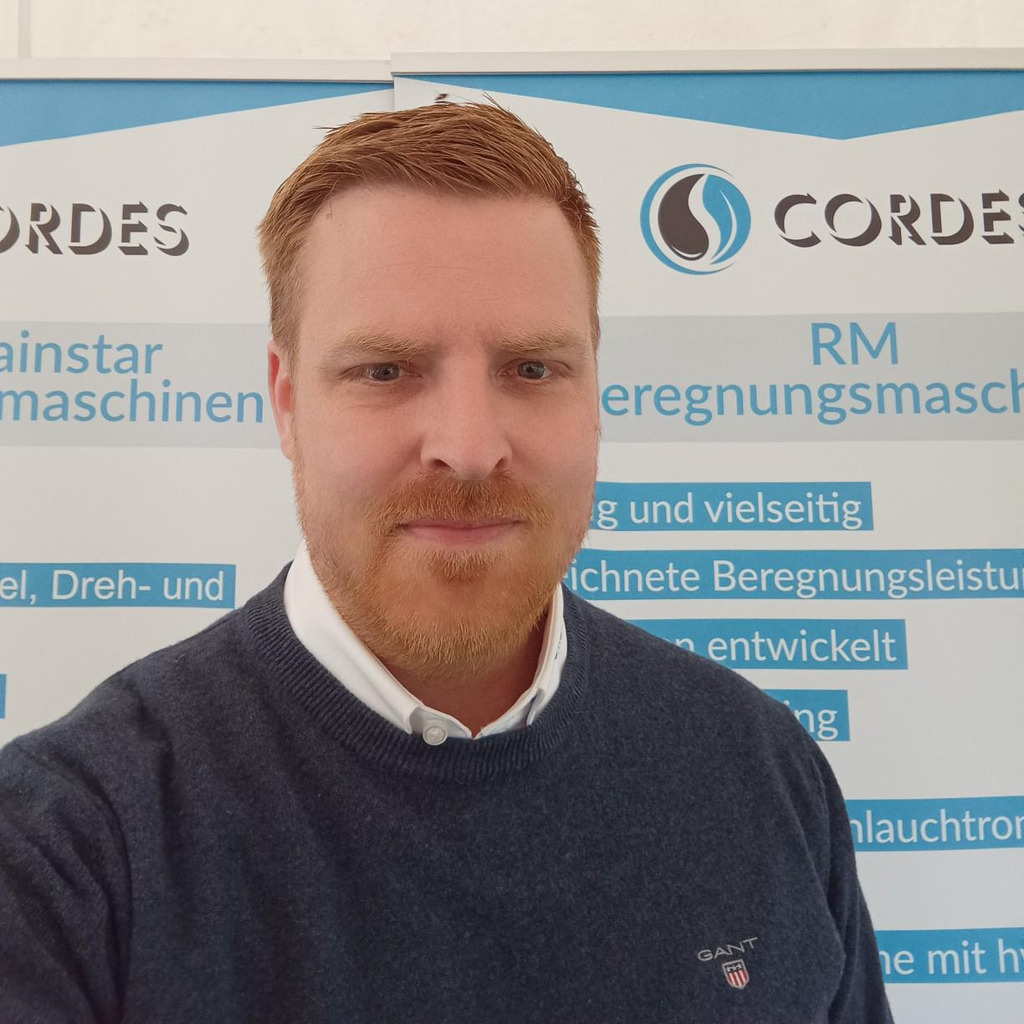 Daniel Sumpf - Geschäftsführer - Cordes Beregnung GmbH & Co. KG | XING