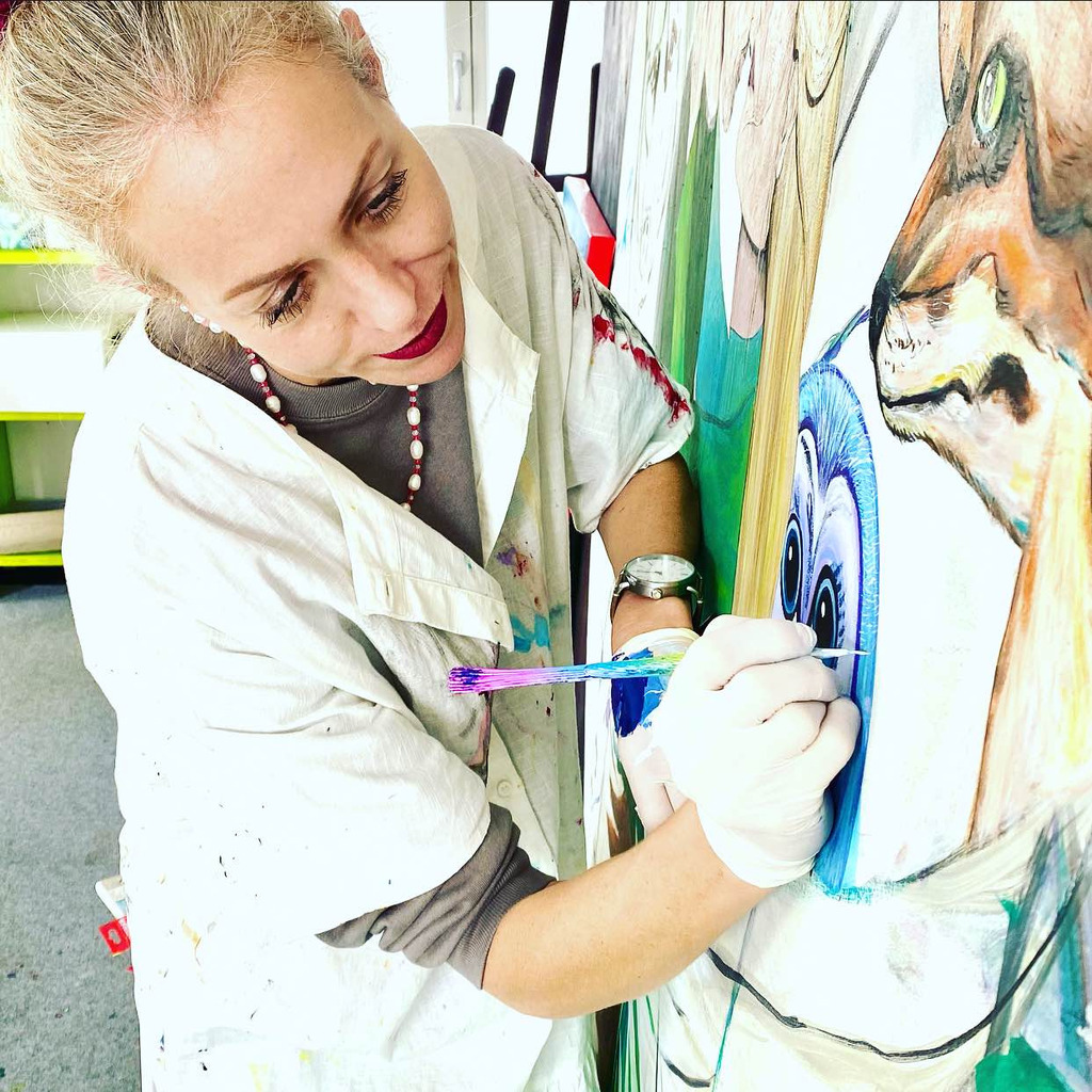 Andrea Roder - Künstlerin - Atelier Wortfarben | XING