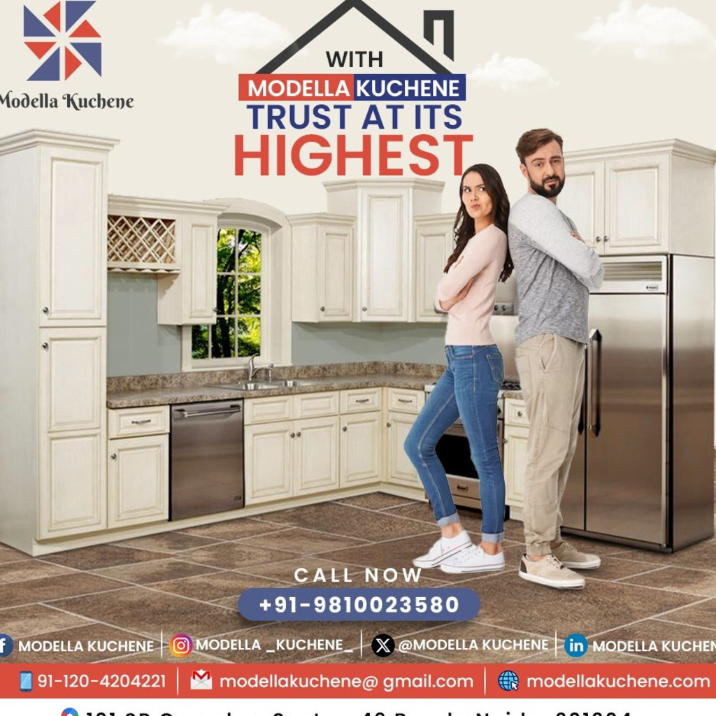 Modella Kuchene - modular kitchen manufacturers in greater noida ...